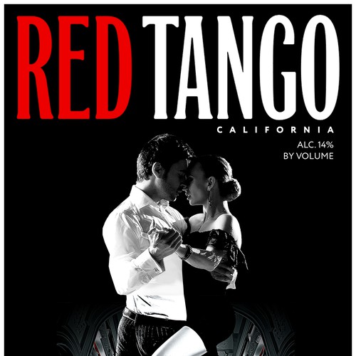"Red Tango" Wine Bottle Label Design Contest | Product label contest