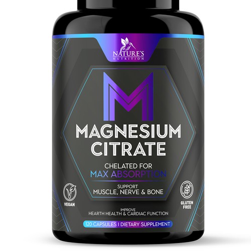Designs | Premium Magnesium Citrate Design needed for Nature's ...