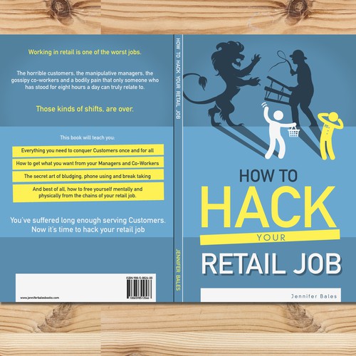 Designs | Create a striking, fun book cover for How To Hack Your Retail ...
