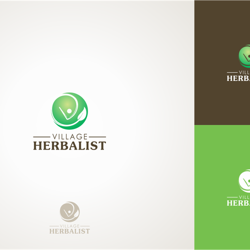 Create a logo for VILLAGE HERBALIST (natural health products) | Logo ...