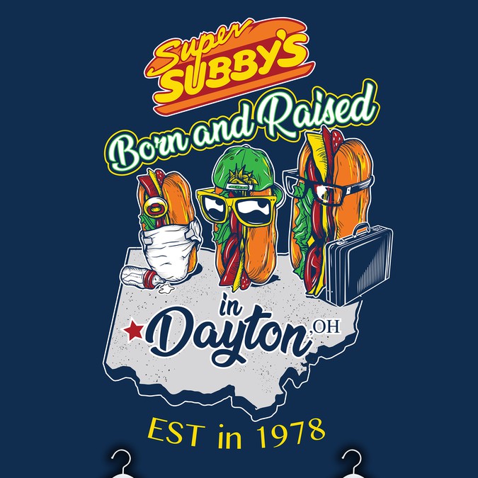 Create a Poppin' Shirt Design for Super Subby's | T-shirt contest