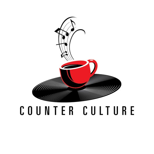 High end coffee shop/ Recording studio "Counter culture" needs logo ...