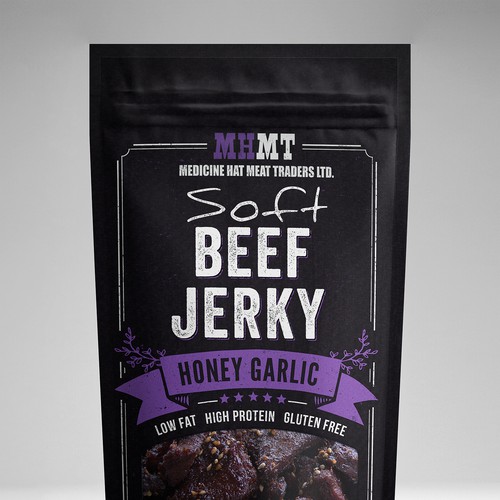 Beef Jerky company looking for a bold, new look | Product label contest