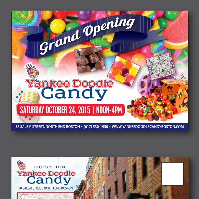 Candy Shop | Postcard, flyer or print contest