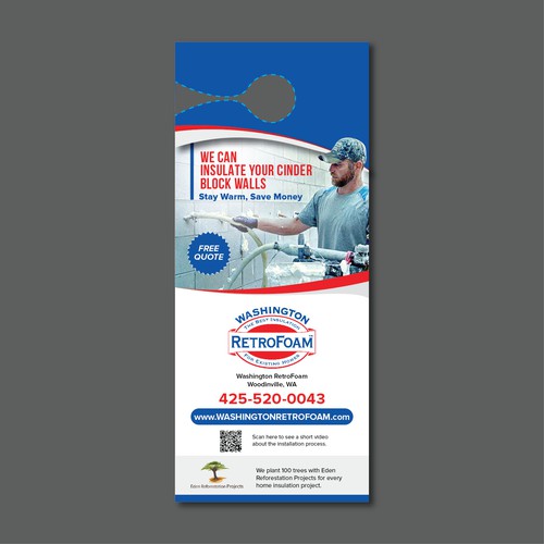 Designs | Washington RetroFoam Door Hanger 1 | Postcard, flyer or print ...