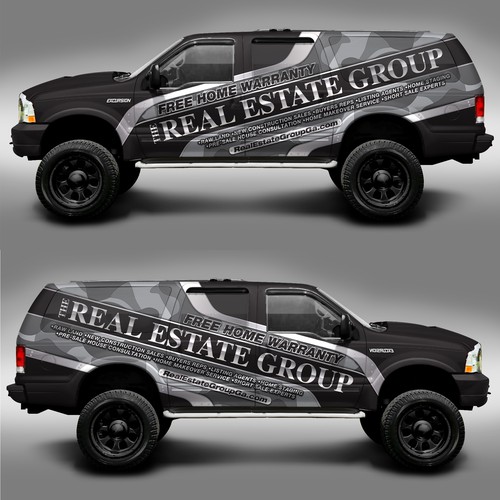 Designs | Real Estate Company | Car, truck or van wrap contest
