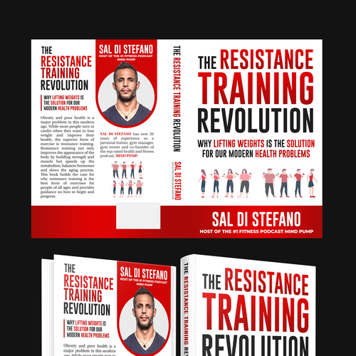 Designs | "Jump off the shelf" fitness book design needed | Book cover ...