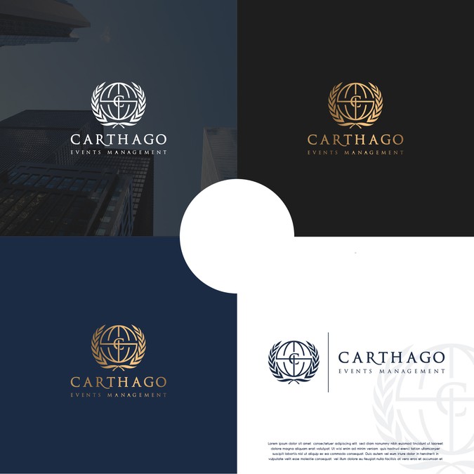 CARTHAGO EVENTS MANAGEMENT LOGO | Logo design contest