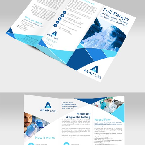 ASAP Lab Molecular Brochure | Brochure contest