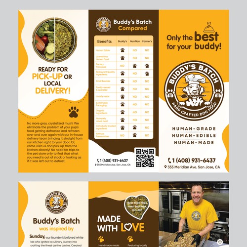 Designs | Buddy's Batch Brochure Contest | Brochure contest