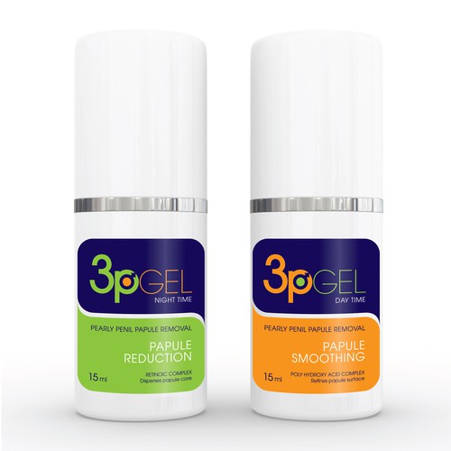 Design two complementary labels for 3P Gel | Product label contest