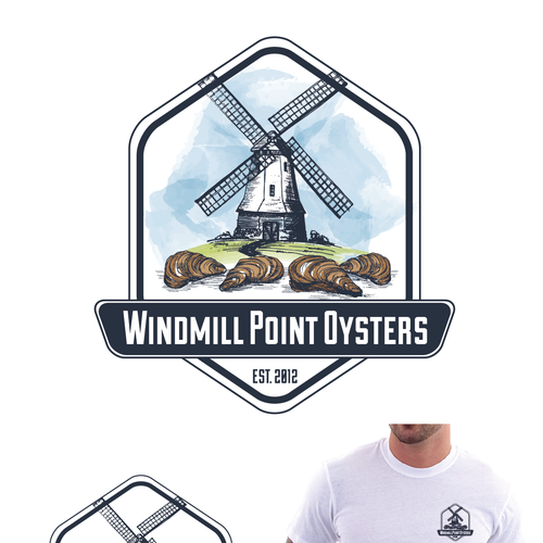 logo for Windmill Point Oysters, LLC | Logo design contest