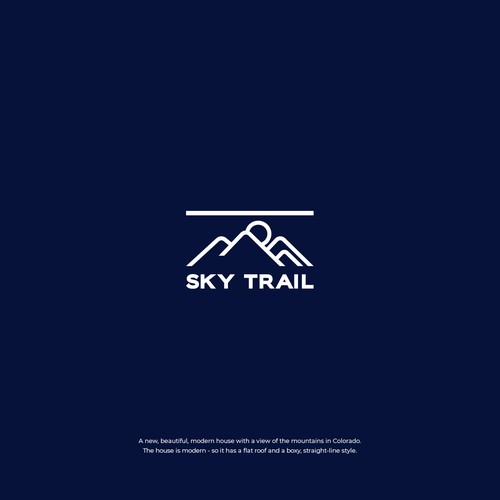 Designs | Logo for beautiful modern home with view of mountains in ...