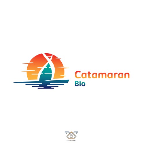 Catamaran Bio to fight cancer needs logo exemplifying cutting edge ...