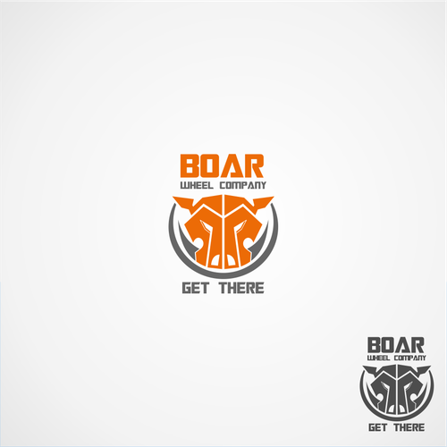 Create A Bad Ass Logo Update For Boar Wheel Logo Design Contest