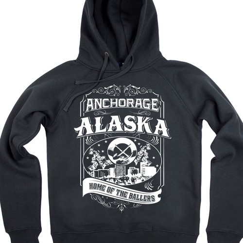 Clothing Design for Alaskan Clothing Brand "Northern Lights District ...
