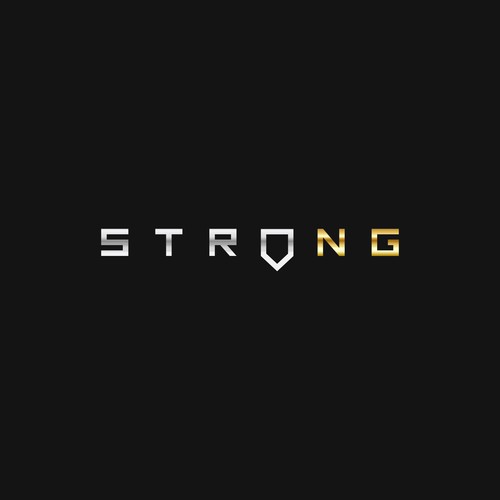 Apparel line needs logo and font ideas for the word STRONG, emphasis on ...