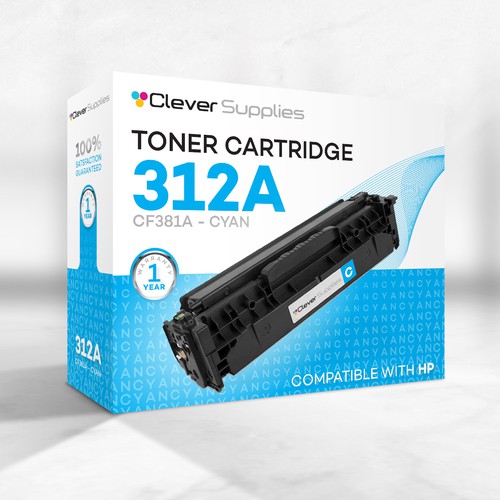Design eye catching Toner Cartridge Box | Product packaging contest