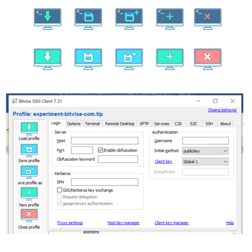 Design new icons for Bitvise software | Icon or button contest