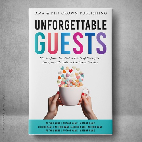 Designs | Design a bestselling book cover for Stories from Hospitality ...