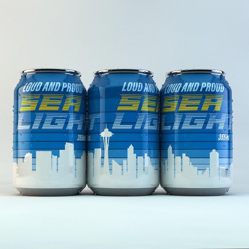 Designs | A light beer for sports fans | Product label contest