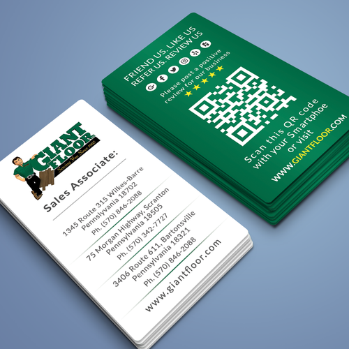 Business Review Card looking for unique and sophisticated design ...