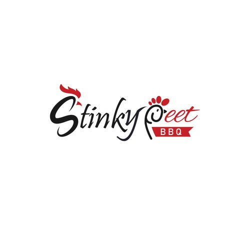Designs | Stinky Feet BBQ Logo | Logo design contest