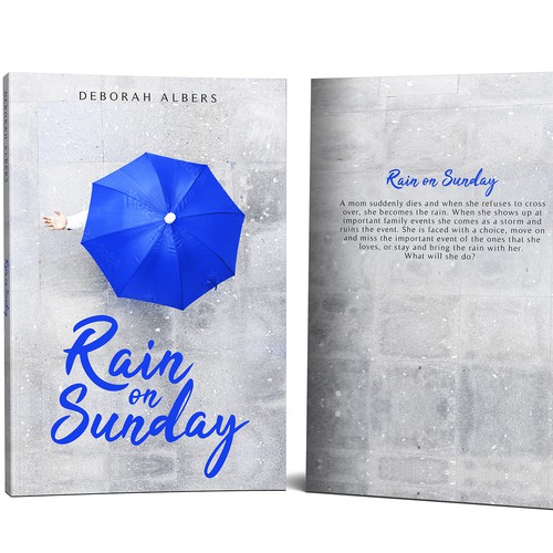 Designs | Short Story cover: Rain on Sunday | Book cover contest