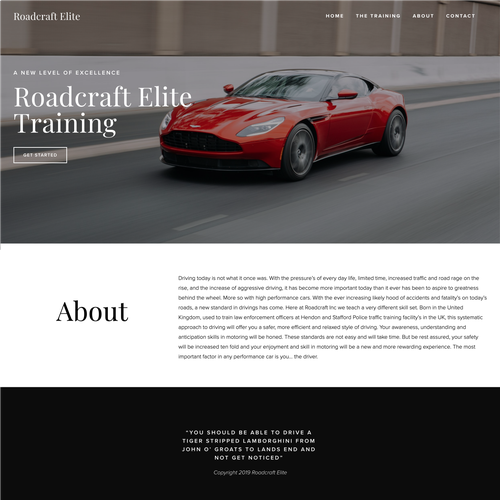 Automotive Websites: the Best Automotive Web Design Ideas | 99designs