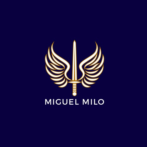 Personalise the Archangel Michael symbol for MIGUEL MILO | Logo design ...