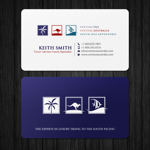 Design a Business Card for a Luxury Travel Brand (logos provided ...