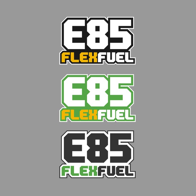 E85 High Performance Auto Decal | Sticker contest