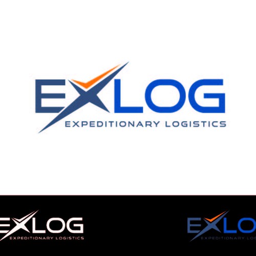 Create a compelling logo for ExLog, an expeditionary logistics company ...