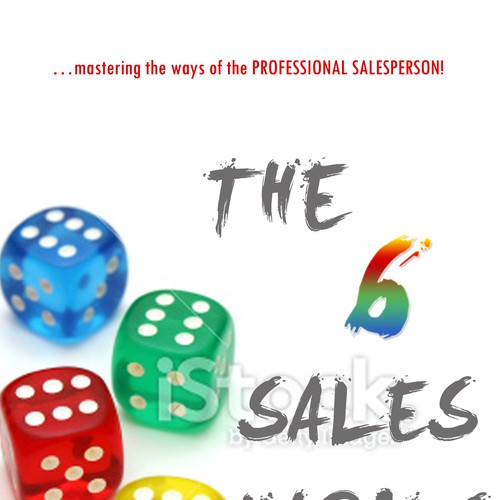 Create a modern, fresh and brilliant book cover for "The 6 Sales Habits ...