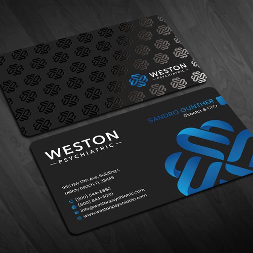 Designs | Design a professional business card for mental health ...