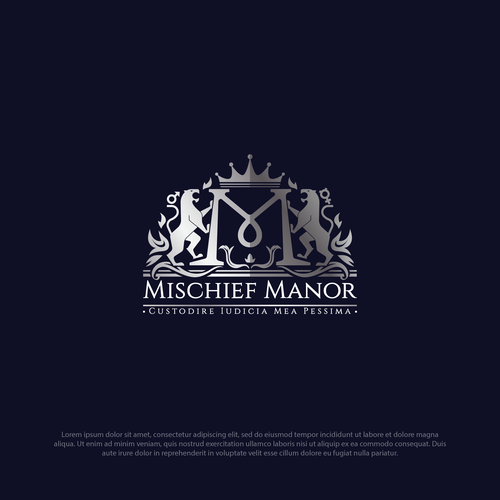 Designs | Mischief Manor logo / Family Crest | Logo design contest