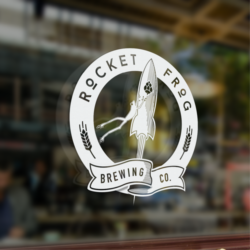 Rocket Frog Brewing Company needs a logo. | Logo & social media pack ...
