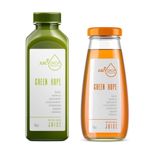 cool Juice bottle label design !!! | Product packaging contest