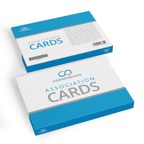 Create a nice Box design and backside of card design for Association ...