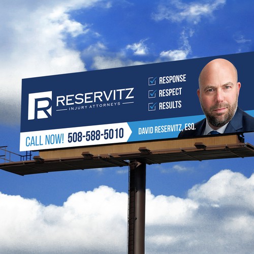 Designs | Personal Injury Billboard | Signage contest