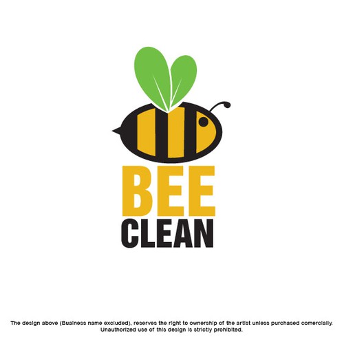 Create a simple, fun new logo for our BEE CLEAN company... | Logo ...