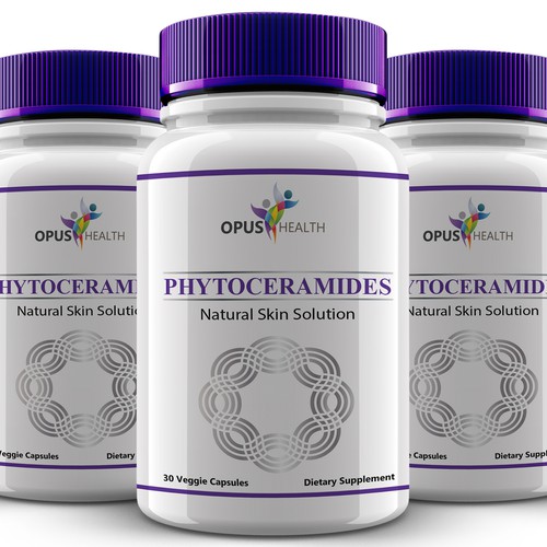 Minimalist Label Design for Premium Supplement | Product label contest