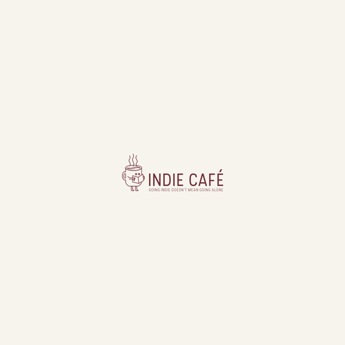 Design a classy logo for our website Indie Cafe - directed toward self ...