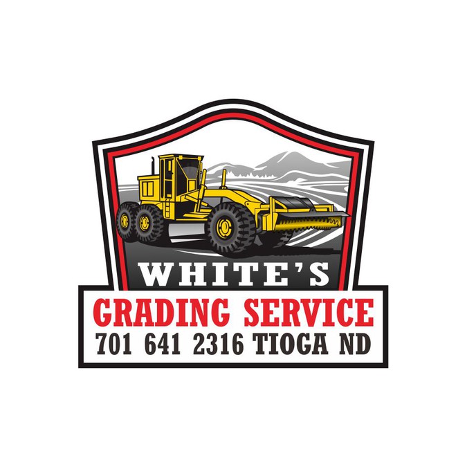 Design a catchy 'road grading service' construction theme! | Logo ...