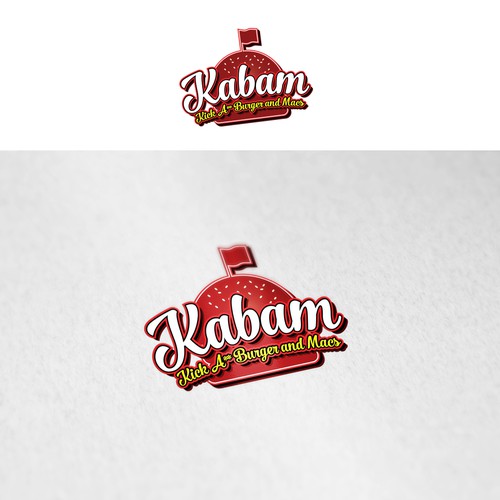 DESIGN A KICK ASS LOGO FOR OUR RESTAURANT "KABAM" | Logo design contest