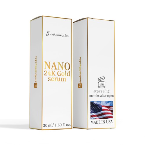 Nano Gold | Product packaging contest