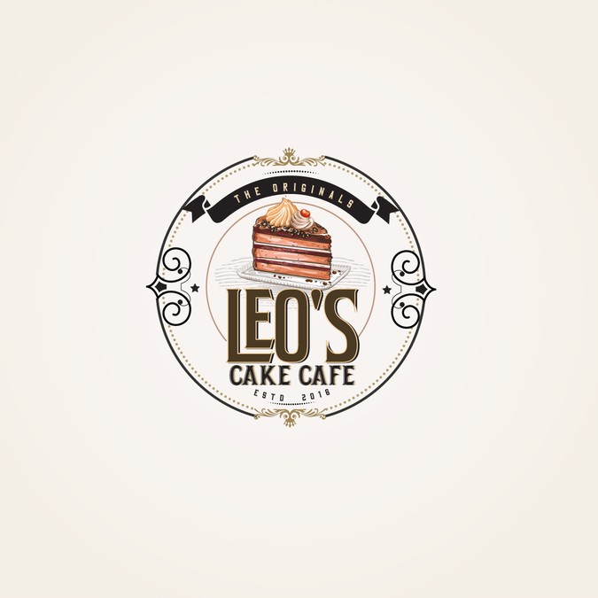 Create a classic logo for Leo's Cake Café | Logo design contest