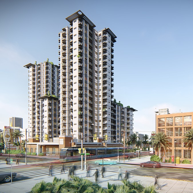 Commercial Real Estate Rendering | Illustration or graphics contest