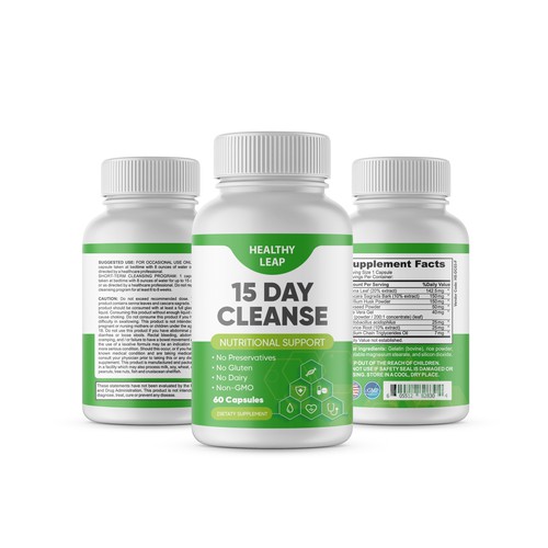 Designs | Design Supplement Label for Diet and Nutrition Brand ...