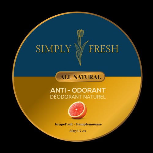 Designs | Natural Deodorant with a bit of a rebellious touch | Product ...